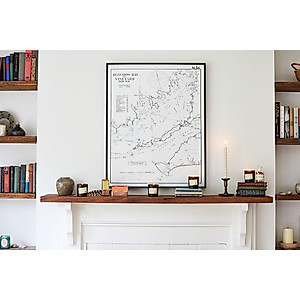 Paddywax Scented Candles Library Charles Dickens Luxury Artisan Candle, 6.5-Ounce, Tangerine, Juniper & Clove