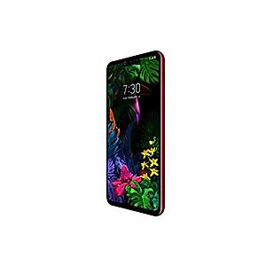 LG G8 ThinQ LMG820TM (128GB, 6GB RAM) 6.1" 4G LTE AT&T, T-Mobile Unlocked - GSM ONLY (Carmine Red) (Renewed)