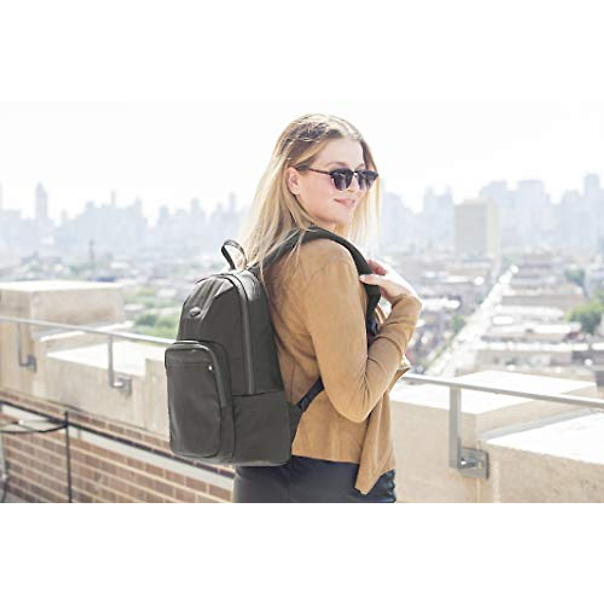 Travelon Backpack, Pearl Gray, One_Size