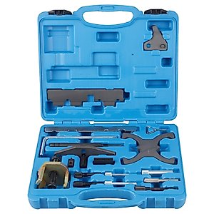 DAYUAN Engine Timing Tool Kit Compatible with Ford Mazda Camshaft Flywheel Locking Tools 1.4 1.6 1.8 2.0 Di/TDCi/TDDi ESCOBOOST 1.6 Ti-VCT 1.5/1.6 VVT Cam Holding Tool 303-1097 303-1550 303-1556