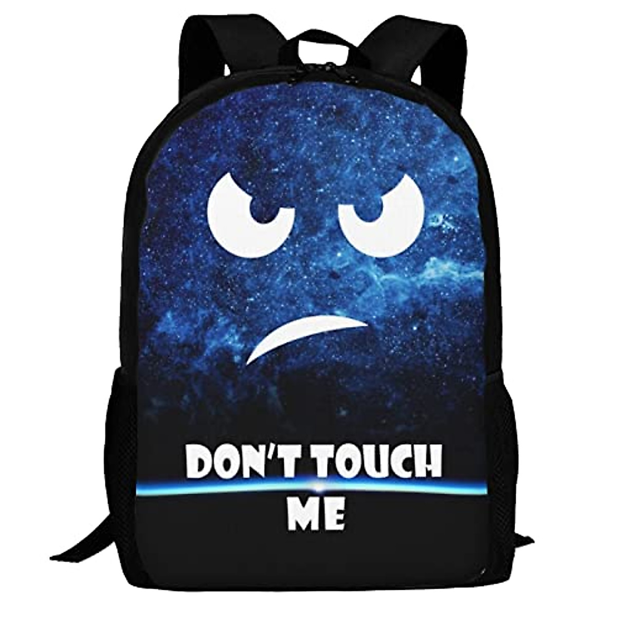 Don'T Touch Me Bag Backpack Student Backpack Cartoon Backpack Large Capacity 17-Inch Backpack