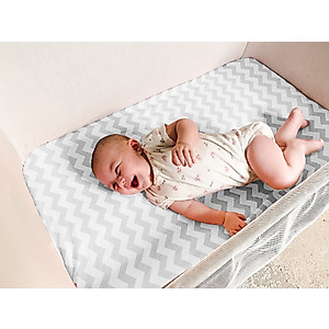 Bassinet Bed Sheets – Premium Bassinet Fitted Sheet for Halo, Mika Micky, Maxi COSI & Others - 4 Pack 100% Jersey Knit - Bassinet Bedding for Standard Size Oval or Halo Bassinet Pads for Boys & Girls