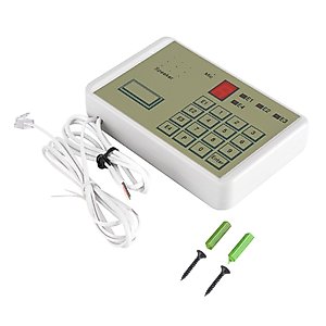 Telephone Dialer, Wired Telephone Voice Auto dialer Burglar Security Wired Home Security System with Phone Dialer House Office Alarm System