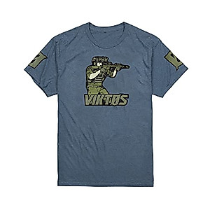 VIKTOS Men's Live Ball Tee T-Shirt, Seabound, Size: Small