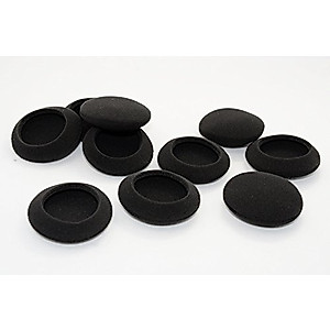 YunYiYi 5 Pairs Foam Ear Pads Sponge Earpads Ear Cushion Cover Compatible with Sony MDR 410 MDR-101 MDR-110LP Headset Headphones
