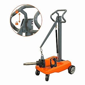 Martins Industries Mobile Impact Wrench Holder, Support Impact Wrenches up to 50 lb, Up, Down, and 360, Strong Gas Spring, Reduce Fatigue and Injury