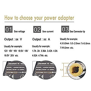 45W 20V 2.25A Laptop Charger for Lenovo Ideapad 710 100 110 110s 120s 310 320 320s 510 510s 710s 720s ;Yoga 710 11 14 15; Flex 4 1130 1470 N22 N23 GX20K11838 Power Adapter Supply Cord