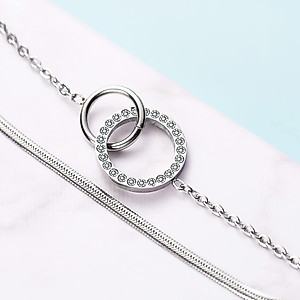 LParkin Mother of the Bride Gifts Bracelet Wedding Gift for Mom Mother Jewelry Bracelets