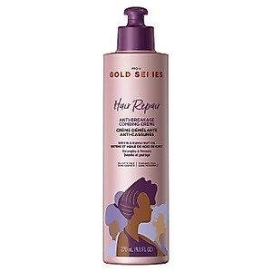 Pantene Gold Series Anti-Breakage Combing Crème with Biotin and Kukui Nut Oil, 9.1 fl oz