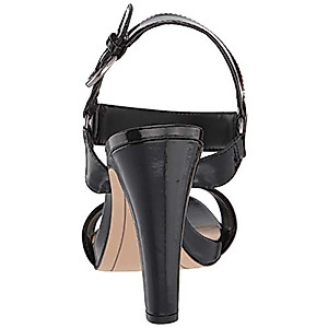 Karl Lagerfeld Paris Women's Cieone Dressy Heeled Sandal, Black, 8