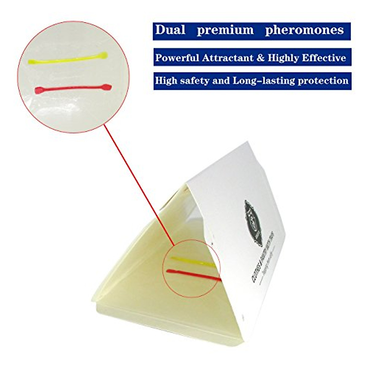 Moth Traps with Two pheromones for All Clothes Moths Kitchen Moths and Pantry Moths 6 Traps