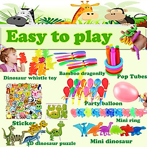 Dilycery 224 Pcs Pop Party Favors for Kids, Treasure Box Toys for Classroom, Treasure Chest for Kids Prizes, Bulk School Student Prizes Box Toys, Pinata Fillers Goodie Bag Stuffers for Kids