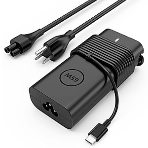 65W New Slim USB C Charger for Dell Insprion 14 16 2-in-1 5640 7420 7430 5630 7440 7620 7630 5620 5420 5625 5635 5425 5430 5435 Type-C Adapter Power Supply Cord