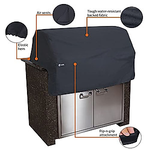 Classic Accessories Water-Resistant 32 Inch Built-In BBQ Grill Top Cover