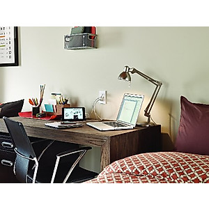 Leviton T5832-GY 20-Amp USB Charger/Tamper Resistant Duplex Receptacle, Gray, 1-Pack