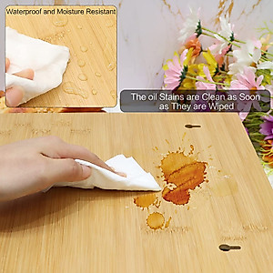 Bothixi Bamboo Ziplock Bag Storage Organizer for Kitchen Drawer, Bamboo Baggie Organizer,Openable Food Storage Bag Holders Compatible With Gallon, Quart, Sandwich & Snack Variety Size Bags