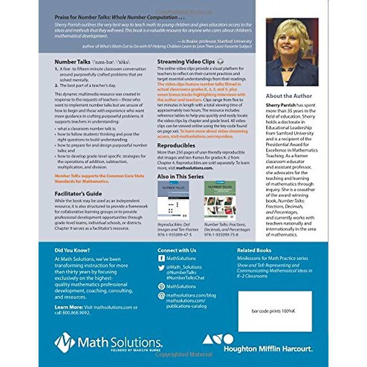 Number Talks Common Core Edition, Grades K-5: Helping Children Build Mental Math and Computation Strategies