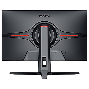 KOORUI 27 Inch QHD Gaming Monitor 144 Hz, VA, 1ms, DCI-P3 90% Color Gamut, Adaptive Sync, (2560x1440, HDMI, DisplayPort) Black