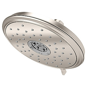 American Standard 9138073.295 Spectra Plus Fixed Traditional Water-Saving Shower Head-1.8 GPM, Brushed Nickel