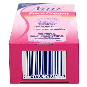 Nair Hair Remover Moisturizing Face Cream