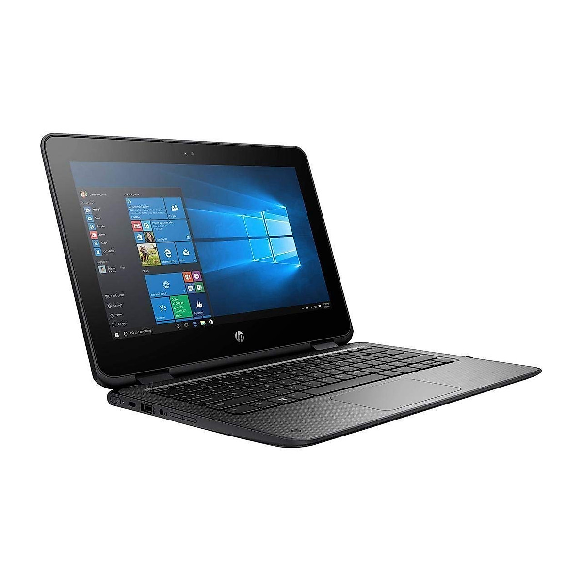 HP X360 ProBook Business 2-in-1 11.6in Touchscreen Laptop PC, Intel Celeron N3350, 4GB RAM, 64GB SSD, HDMI, Bluetooth, Webcam, WiFi, Windows 10 Pro (Renewed)