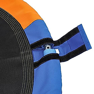 3.2ft Saucer Tree Swing, Round Outdoor Swing for 3Kids/2Adults-661lb Weight Capacity, 900D Oxford Waterproof, Tree Hanging Straps, Adjustable Ropes, Steel Frame, Swing Seat for Children Backyard