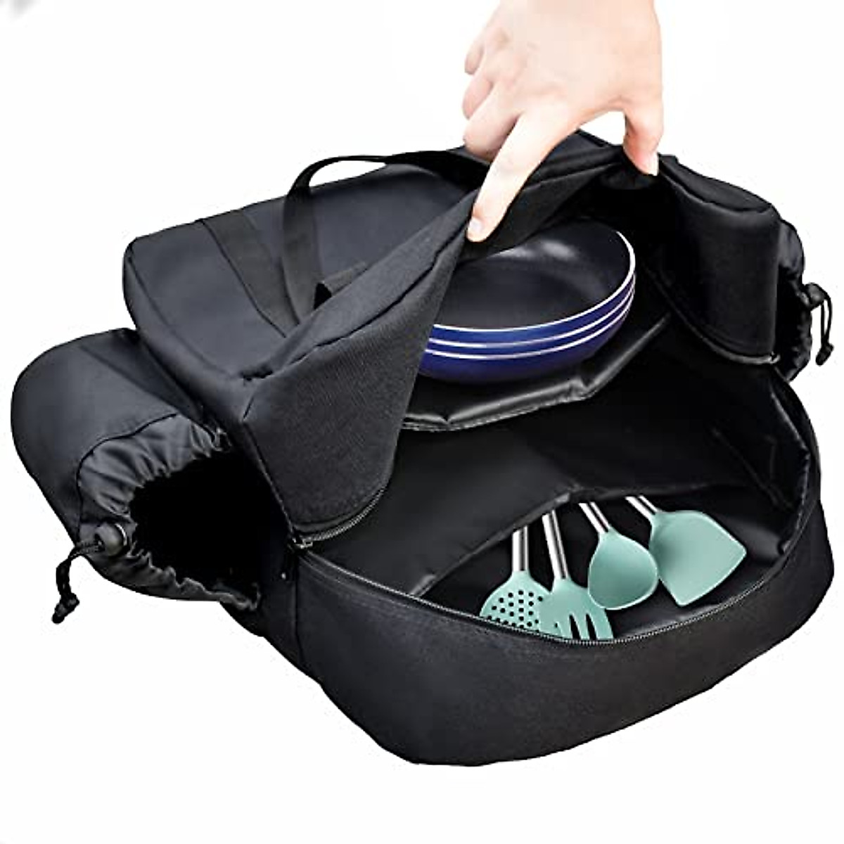 Grill Case for Coleman Fold N Go Grill Heavy Duty Waterproof 600D Oxford Fabric Outdoor Portable Carry Bag
