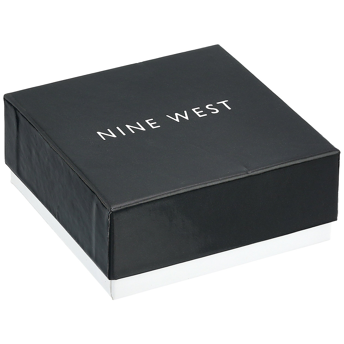 Nine West "Nw Boxed Gifting" Silver-Tone Bar Stretch Bracelet