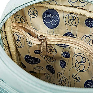 Samantha Brown RFID Protected Quilted Crossbody Bag - Blush