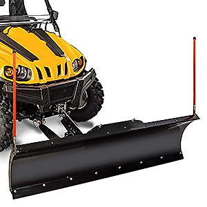 C CLINK 36" Snow Plow Markers Blade Guides Orange 3/4'' Thickened Material Never Break Stainless Steel Joint Fit for Blizzard Boss SNO-Way Western Snowplows & Many More Pickup Truck SUV UTV ATV