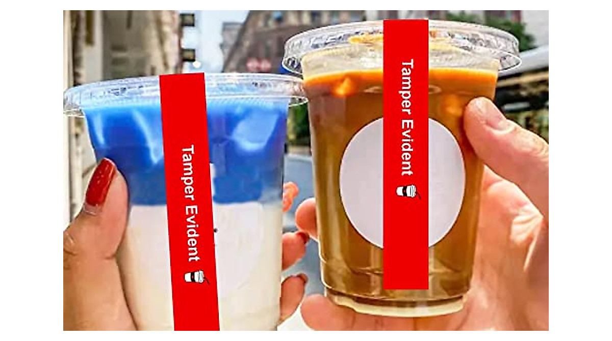 Secure Tamper Evident Seals for Drinks - 500 Pack