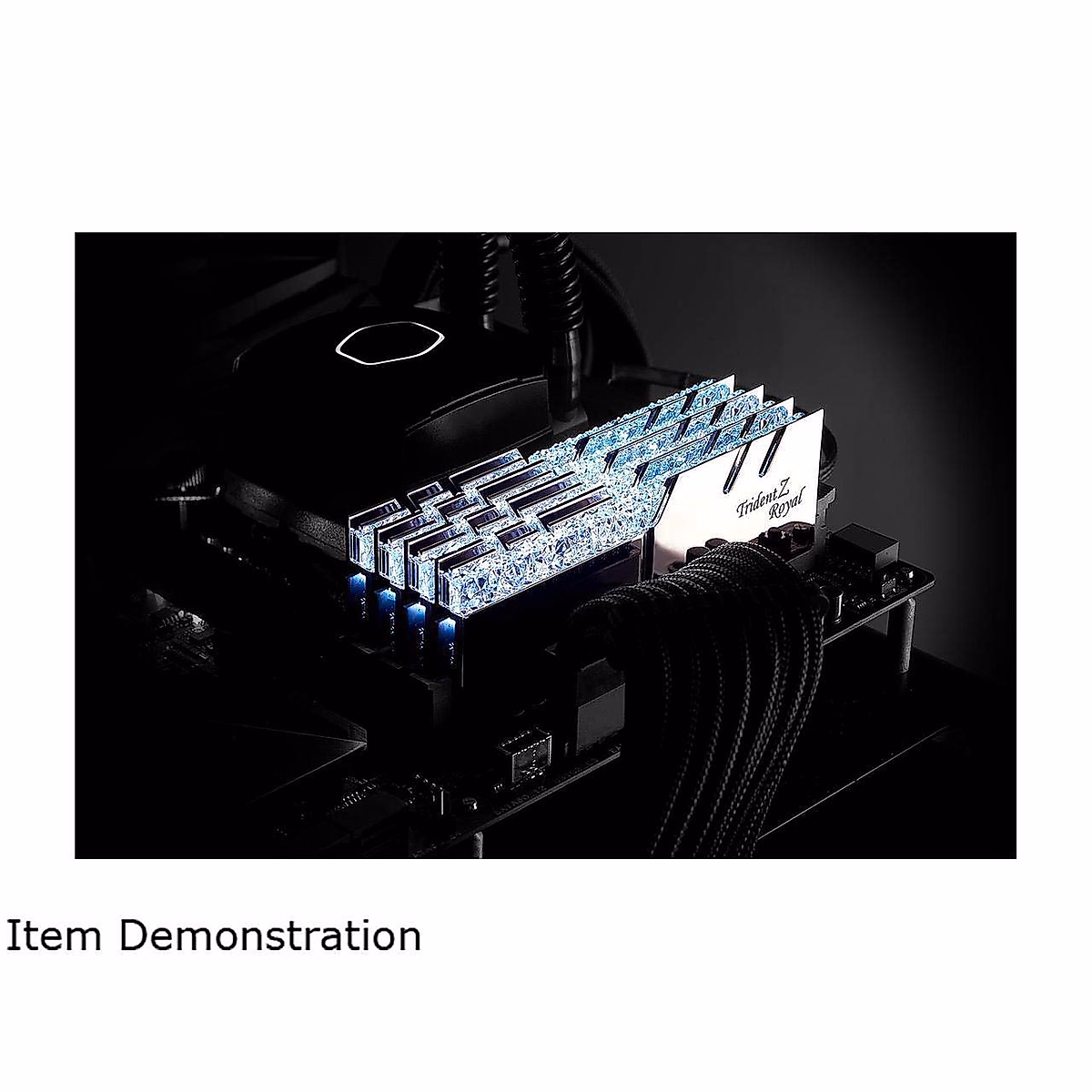 32GB G.Skill DDR4 Trident Z Royal Silver 3600Mhz PC4-28800 CL16 1.35V Quad Channel Kit (4x8GB)