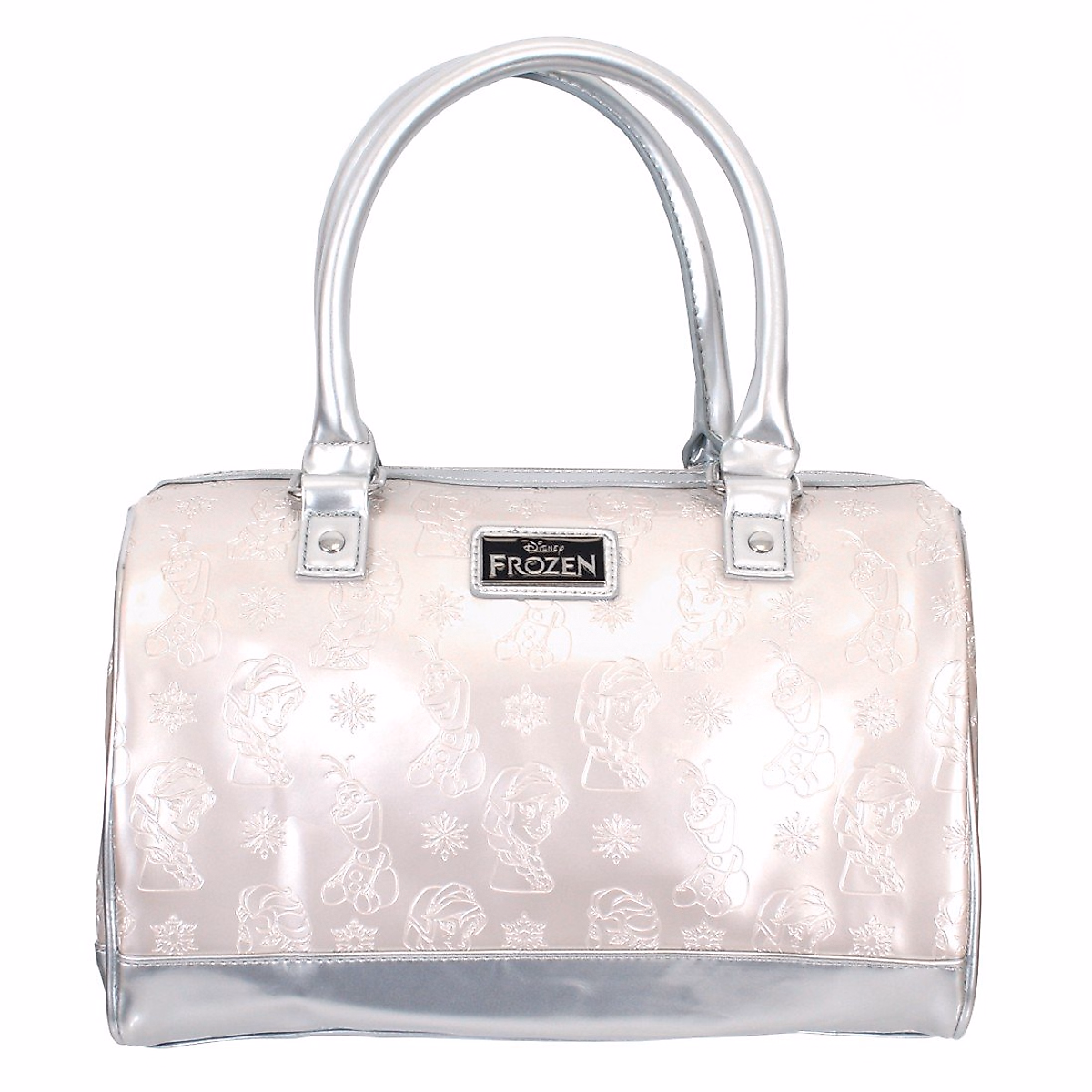 Disney Women's Frozen Embossed White Bag, Multi, One Size
