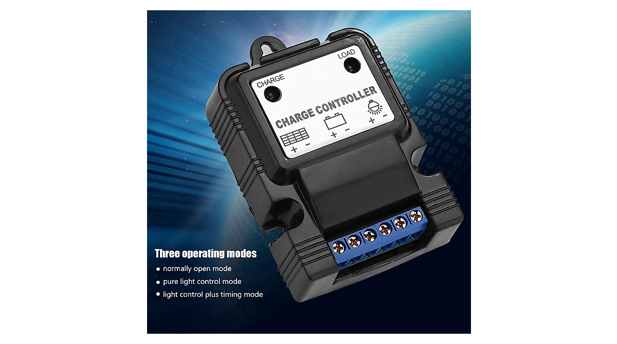Nikou Solar Charge Controller, 6V/12V 3A Solar Controller PWM, Solar ...