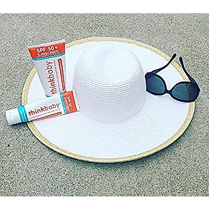 Thinkbaby - SPF 50+ Braod Spectrum Organic Sunscreen - 3 oz - 2 pack