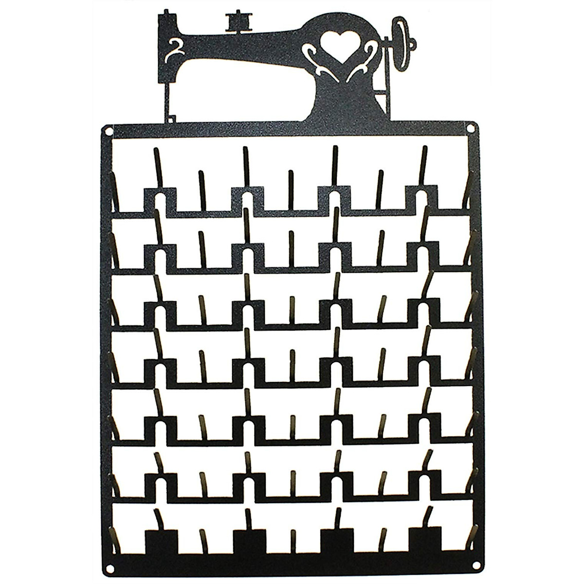 63 Pin Sewing Machine Spool Rack Charcoal
