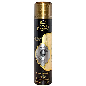 Sheikh Al Shuyukh Luxe Air Freshener - 300 ML (10.1 oz) | Aromatic Essential Oil Spray | Beautify the Home with Notes of Saffron, Roses, Caramel, and Amber | Long-Lasting Room Fragrance | by Lattafa
