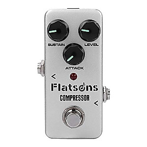 Pure Analog Circuit Guitar Compression Effects Pedal,Compressor Mini Guitar Effect Pedal Instrument Accessory