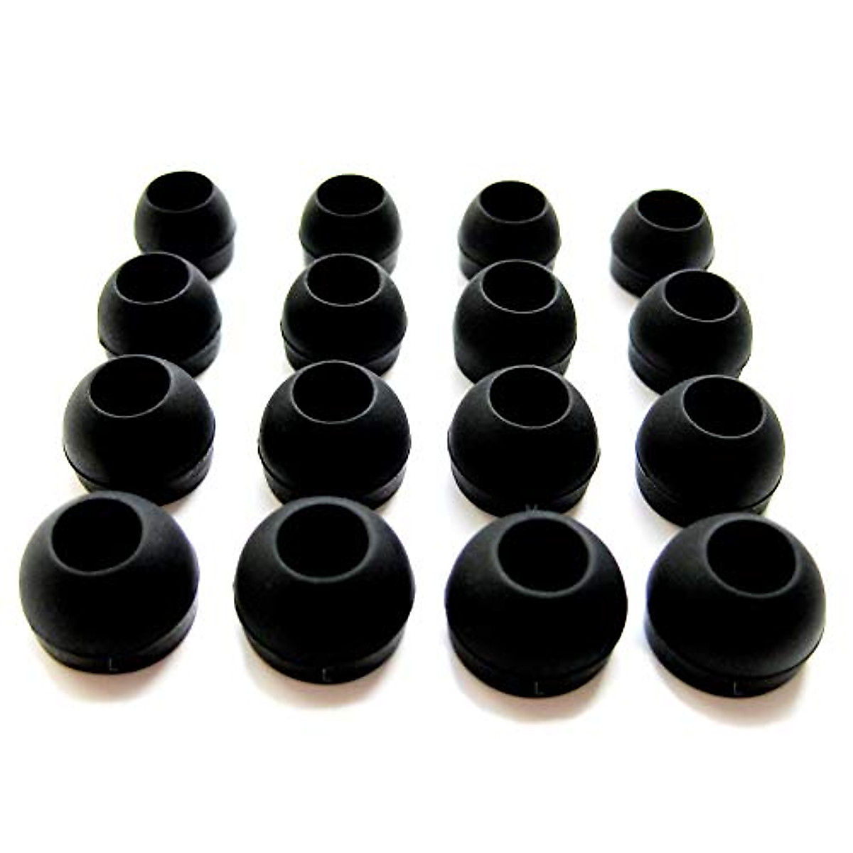 16pcs (B-4sz) Replacement Earbuds Eartips Adapters Compatible with Boltune BT-BH001 Wireless with Mic Sports Earphones Headphones