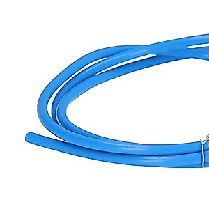 PTFE Tubing 2mm ID 4mm OD Printing Tube 3D Printer Filament Tube 2mm ID 4mm OD Set Kit with Cutter Blue