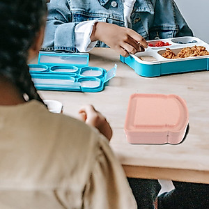 4pcs Sandwich Containers Food Storage Sandwich Box Toast Shape Sandwich Box Bread Keeper Holder Lunch Box Home Kitchen