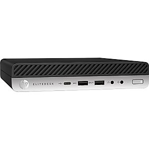 HP EliteDesk 800 G3 Mini PC, Intel Core i5-7500T Upto 3.3GHz, 16GB RAM, 1TB SSD, VGA, 2X DisplayPort, Windows 10 Pro (Renewed)