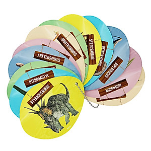 Jumbo Dino Easter Egg - Unearth 12 Unique Large Surprise Dinosaurs in One Giant Filled Egg -Easter Gifts for Kids - Discover Dinosaur Archaeology Science STEM Crafts Gifts for Boys & Girls