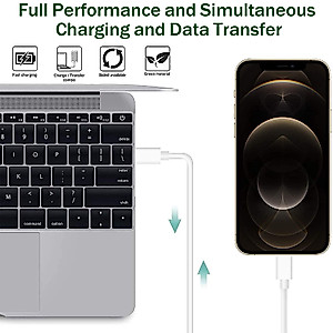 2 Pack [Apple MFi Certified ] 20W USB C Wall Chargers 6FT Cables Compatible with iPhone 14/14 Pro/14 Pro Max/14 Plus/13/13Pro/12/12 Pro/11/11Pro,iPad, Fast Charging