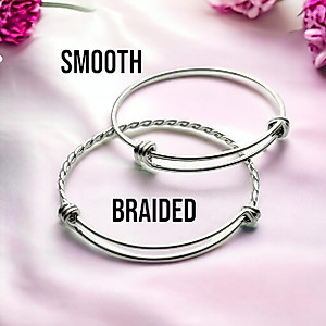 Custom Design Your Own Charm Bracelet Expandable Bangle Personalized Jewelry Pick Your Charms