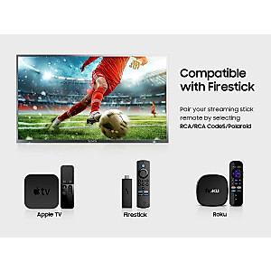 SYLVOX Outdoor TV, 55'' Smart Waterproof Television, 4K UHD, HDR10, Google OS, 1000nits for Partial Sun Area, Bundle with Wall Mount