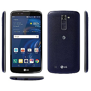LG K10 K425 (16GB 1.5GB RAM) 5.3" Full HD Display | Dual Camera | 2300 mAh Battery | Android 7.0 Nougat | 4G LTE | GSM Unlocked | Navy Blue Smartphone