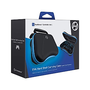 Hyperkin EVA Hard Shell Carrying Case for Dualsense (PS5) (Black) - PlayStation 5