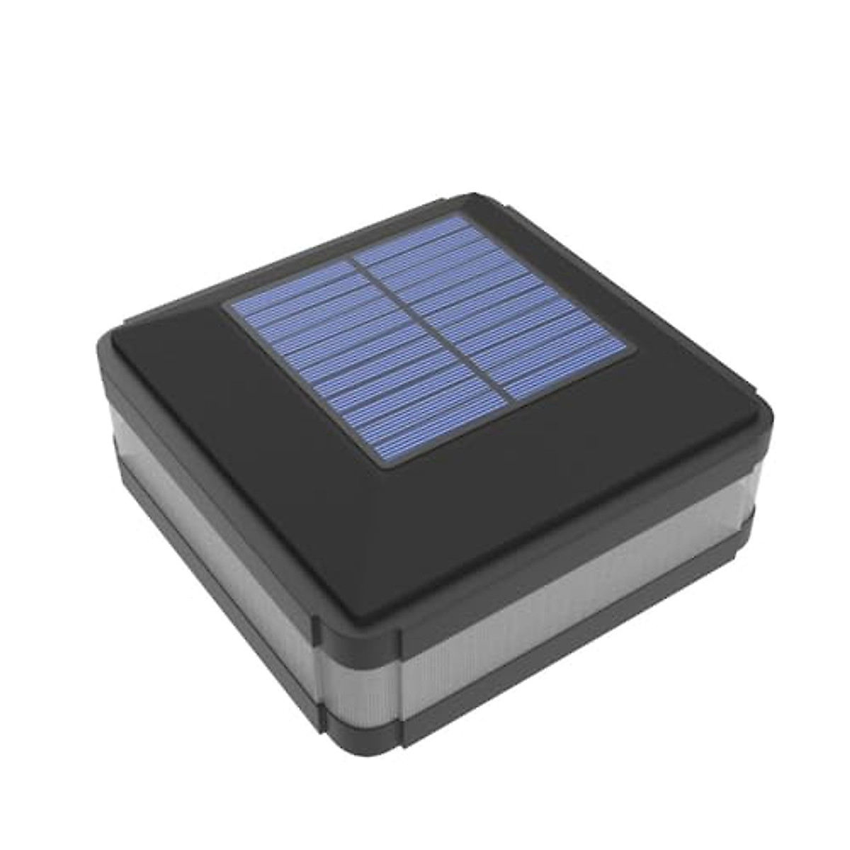 Solar Post Lights Outdoor, 4x4 Post Solar Lights Fits 4x4 5x5 6x6 Wood Post, Fence Post Solar Lights 160 LM IP65 Waterproof, Solar Deck Post Lights for Patio Garden Decor Landscape Lighting