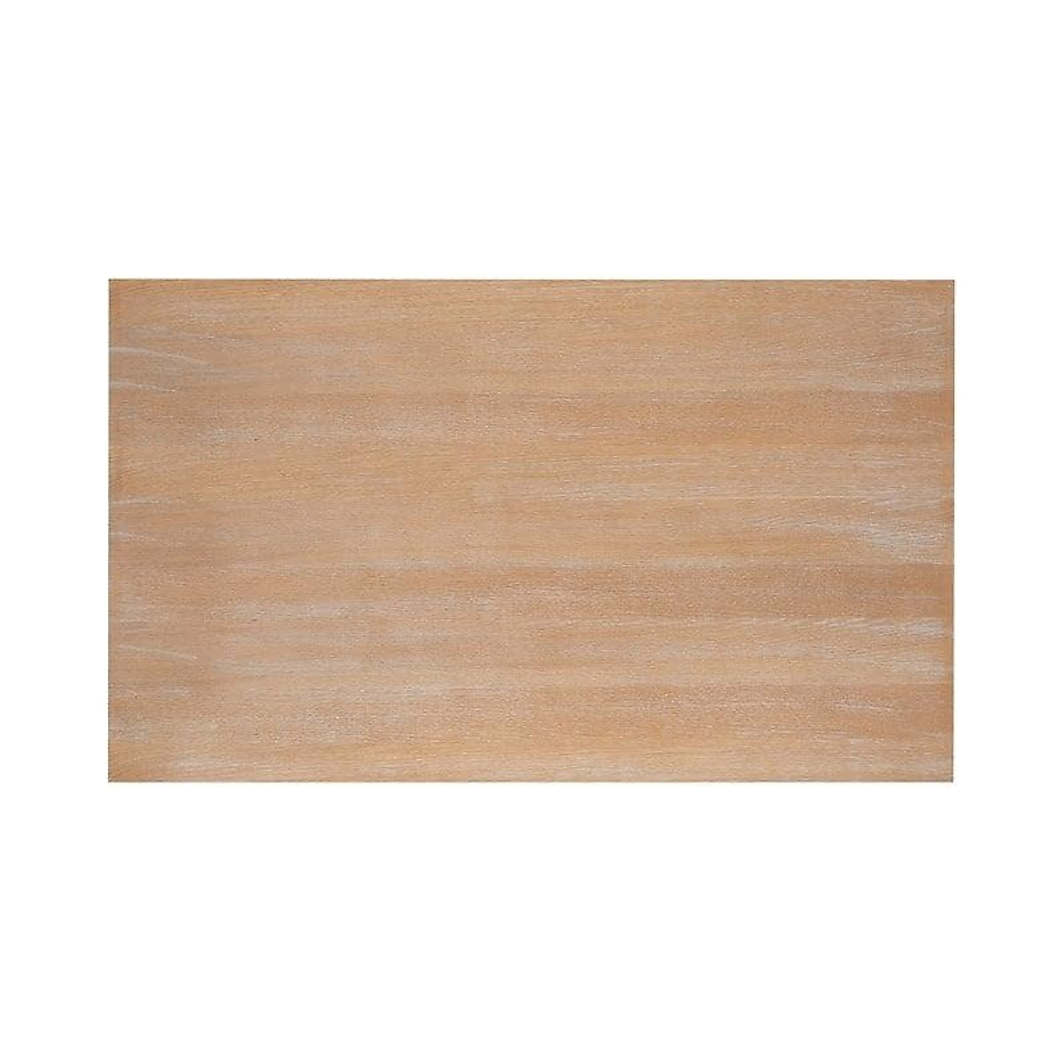 Riverbay Furniture 59" W x 35" D Transitional French Inspired Design Wood Dining Table with Spacious Table Top and Decorative Turned Legs in Light Natural Brown